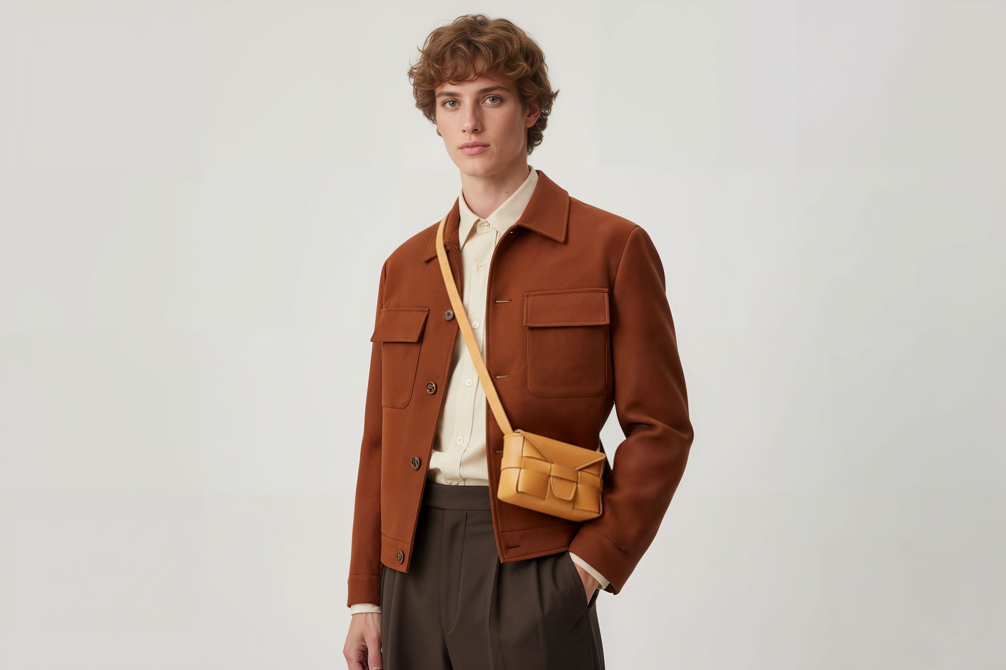 Mini Woven Leather Bag | Saka Small | Atelier Madre