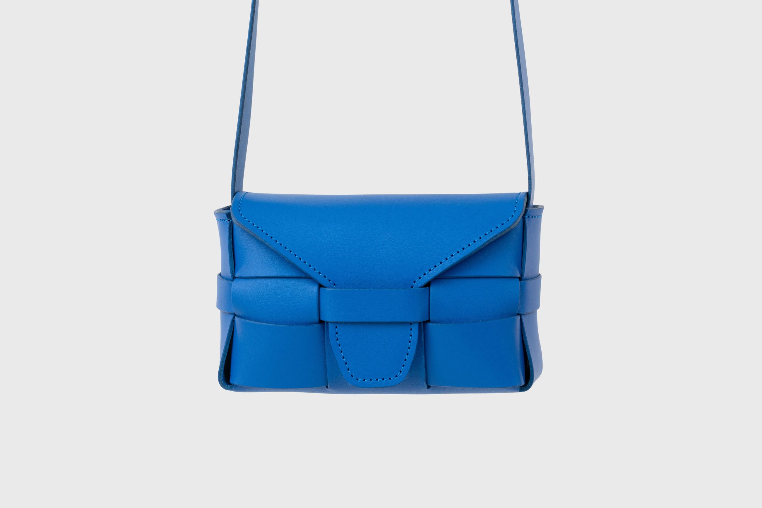 Woven Leather Bag Saka Small