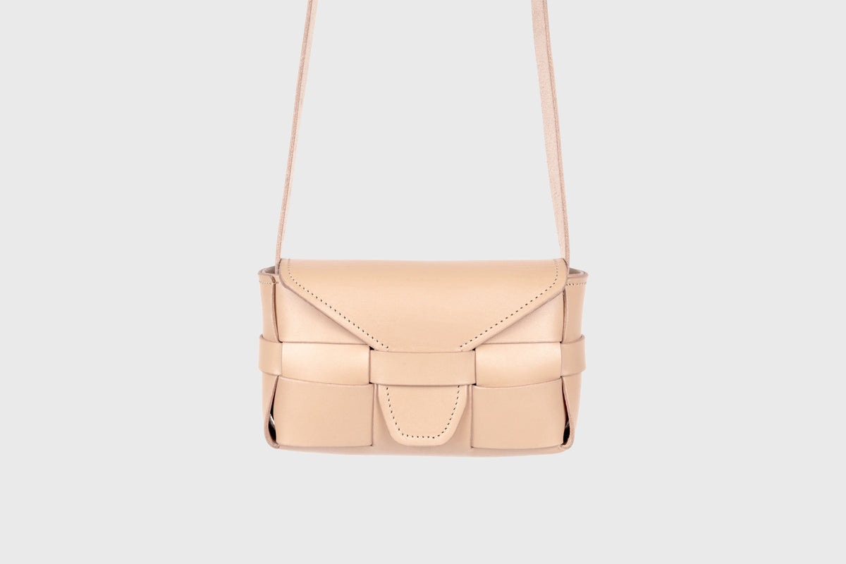 Woven Leather Bag Saka Small
