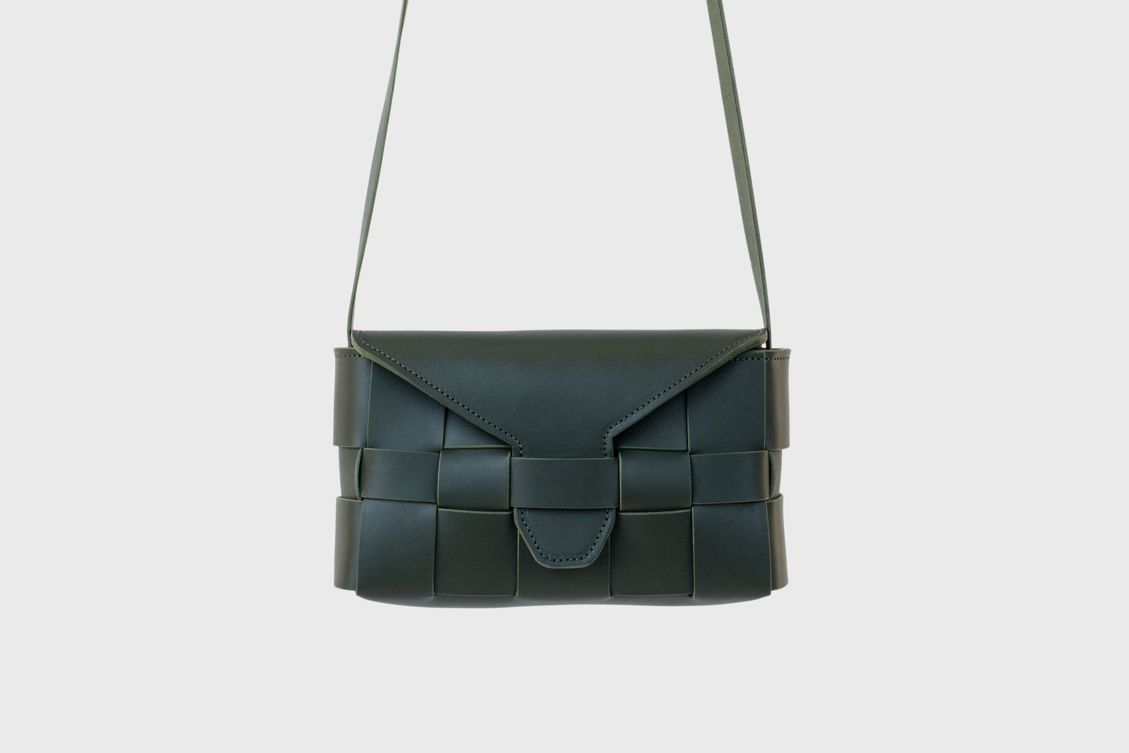 Woven Leather Bag Saka